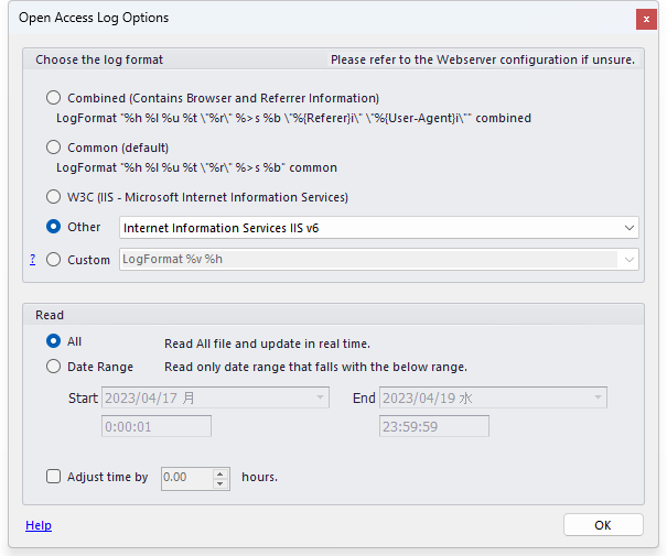 Apacheのアクセスログをhttp logs viewerで確認 | Just another memorandum